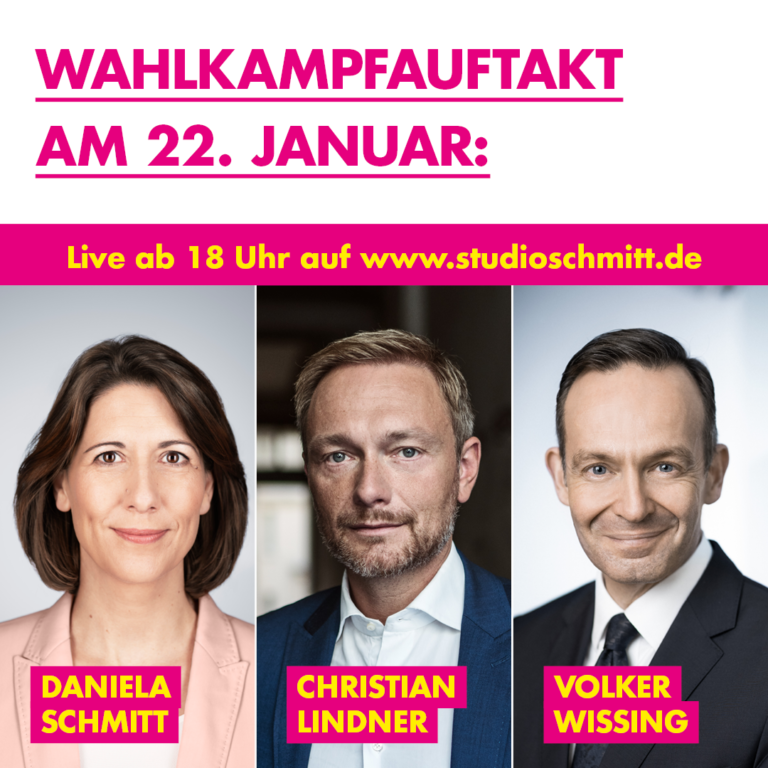 Digitaler Wahlkampfauftakt der Freien Demokraten Rheinland-Pfalz ...